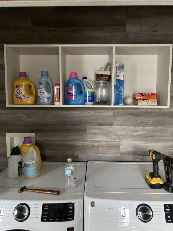 Ameriwood Home Camberly 54-in W x 20.31-in H Particleboard Graphite ...