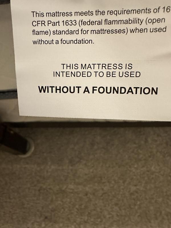 Ifluous 8-in Medium Twin Cooling Hybrid Memory Foam/Coil Blend Mattress ...