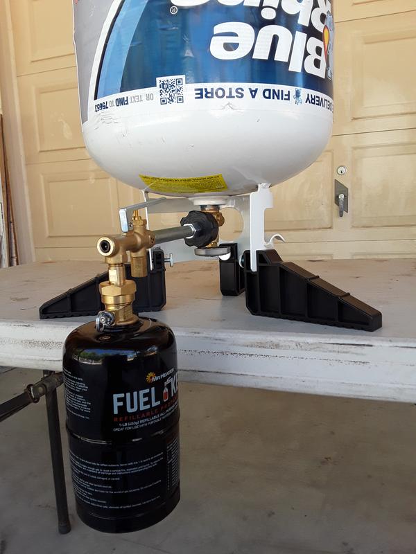 Mr. Heater Fuel Keg Brass Propane Tank Adapter F200049 at Lowes.com