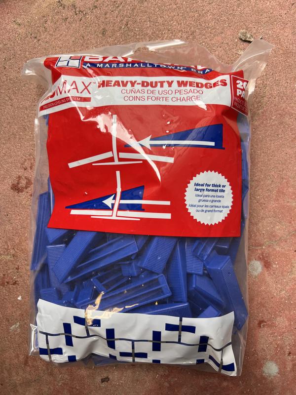 BARWALT Plastic Wedge Tile Spacer and Leveling System 200 -Pack in the ...