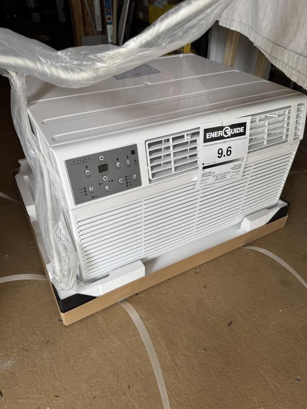 DURASTAR 8000-BTU Medium Room 115-Volt White Through-the-Wall Air ...