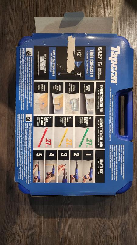 Tapcon Semi-automatic Powder Actuated Trigger Tool 12702 at Lowes.com