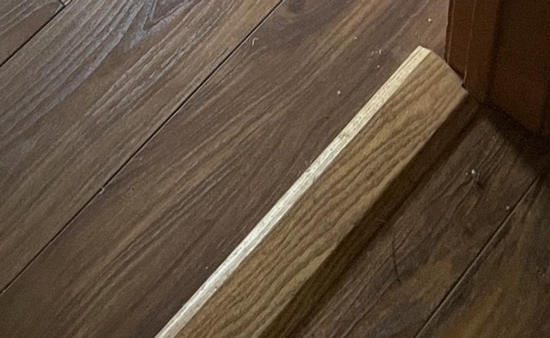 CALI Brown 0.28-in T x 1.93-in W x 72.83-in L PVC Multi-purpose Floor ...