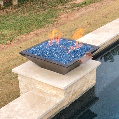 Dragon Glass Sky Blue Fire Glass 1/2 In. To 20 Lbs Bag DFG20-R04M at ...