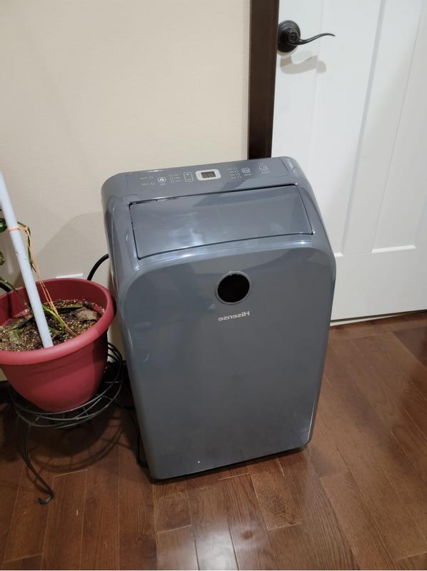 Hisense 10000 BTU (DOE) 115-Volt Vented Large Room Portable Air ...