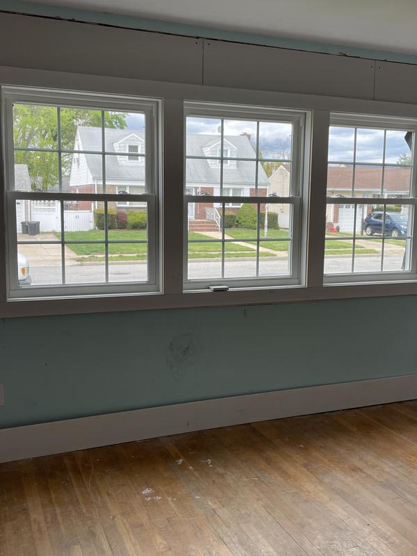 Pella 150 Series Almond Almond Vinyl Replacement Double Hung Window Low ...