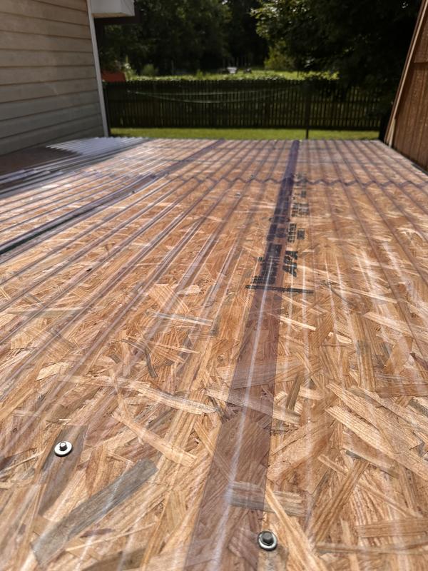 Tuftex SeaCoaster 2.17-ft x 6-ft Corrugated Clear PVC plastic Roof ...