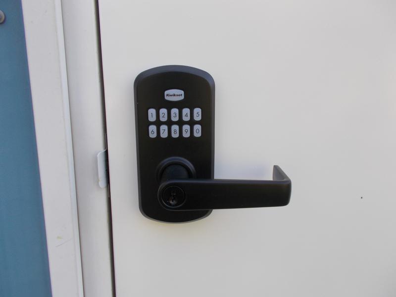 Kwikset SmartCode 955 Light Commercial Keyless Entry Satin Chrome ...