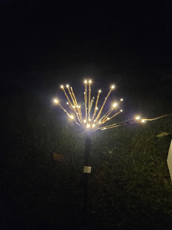 GE 6-ct Staybright LED Random Sparkle Firework Pathway Markers 72243LO ...