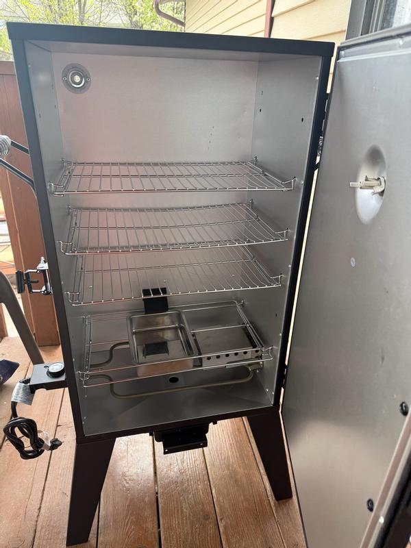 Shop Master Forge 531-Sq. in Black Electric Smoker with Grill ...