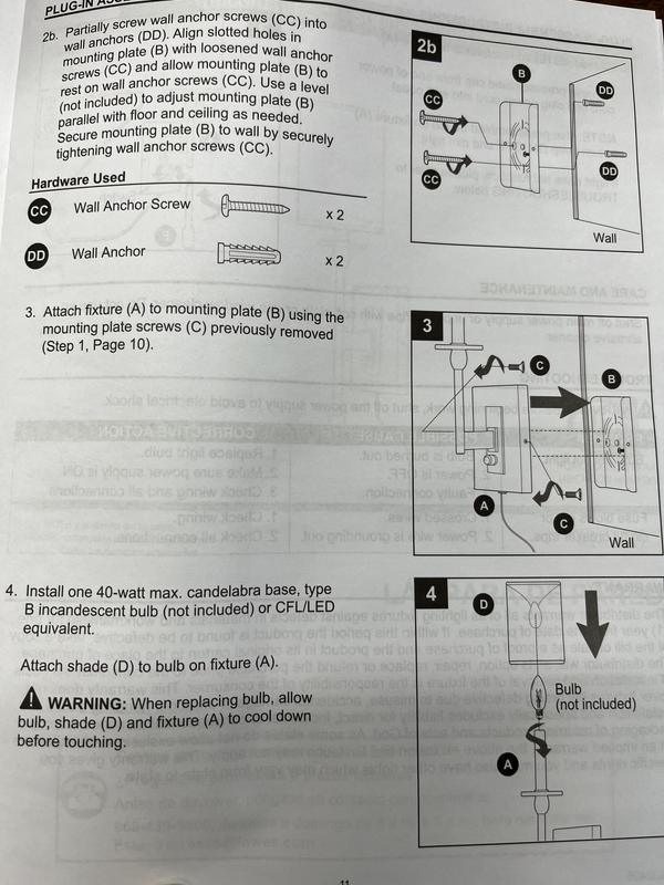 allen + roth Newham 5.13-in W 1-Light Matte Black Transitional Led ...