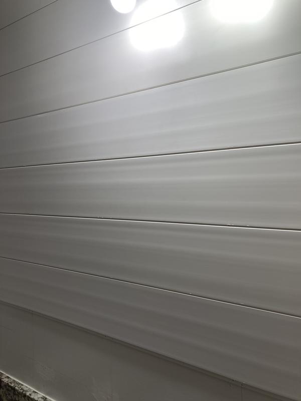 ECHON X Finished White PVC Shiplap Wall Plank In The Wall , 55% OFF