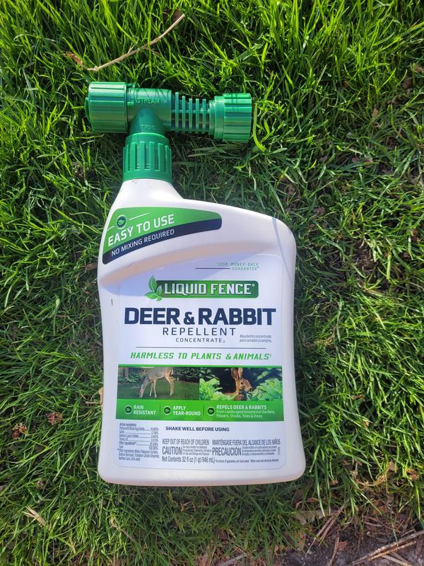 Liquid Fence Deer and Rabbit 32-oz Hose End Sprayer Concentrate ...