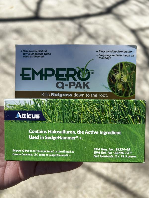 Atticus Empero Q-Pak Nutsedge Killer - 2 x 13.5 Gram Packet ...