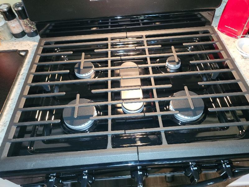 Whirlpool 30-in 5 Burners 5.1-cu ft Freestanding Natural Gas Range ...
