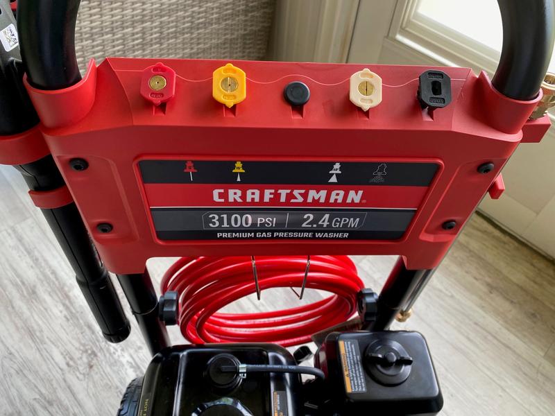 Shop CRAFTSMAN CRAFTSMAN 3100 PSI 2.4 GPM Gas Pressure Washer with Foam ...