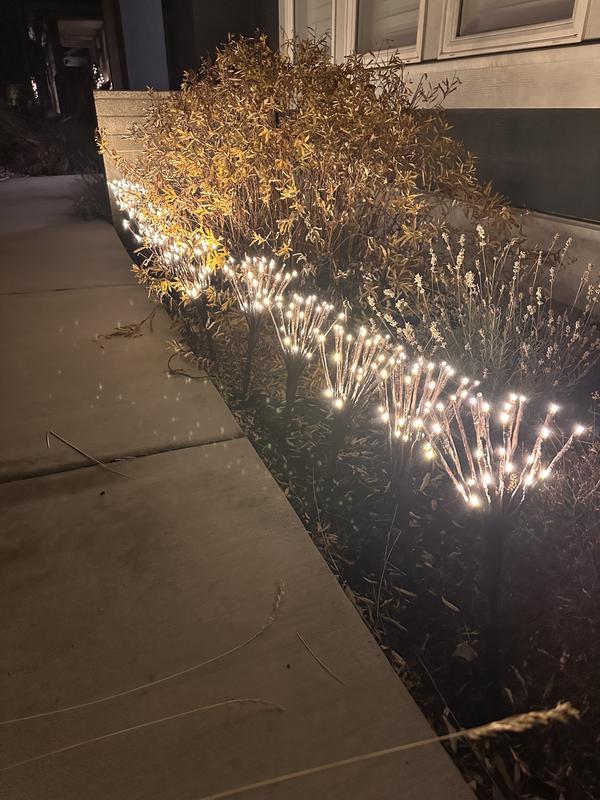 GE 6-ct Staybright LED Random Sparkle Firework Pathway Markers 72243LO ...