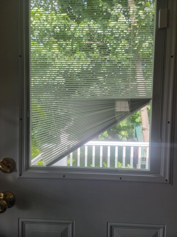 Masonite 36-in x 80-in x 4-9/16-in Steel Half lite Left-hand inswing ...