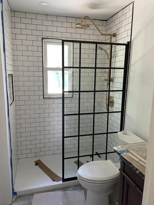 PULSE Retro Fit Chrome 8-in Shower Faucet Bar System with 2-way ...