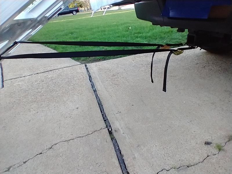 Kobalt 3.76-ft x 5.75-ft 1600-lb Capacity Folding Loading Ramp AC1008TR ...