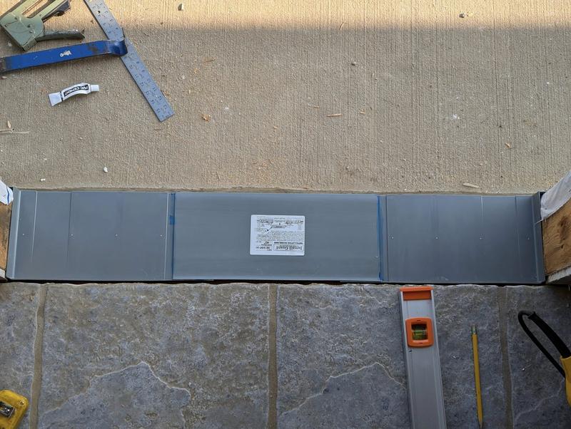 Jamsill Guard Sill pan flashing 6.5625-in x 40-in Gray Plastic Step ...