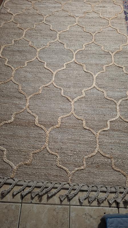 Safavieh Natural Fiber 106B Natural 5 x 8 Rectangular Area rug in the ...