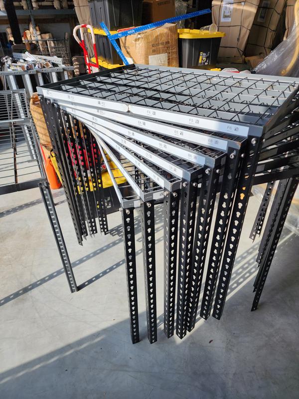 Project Source Steel Heavy Duty Vertical Post (1.5-in W x 5-in D x 36 ...