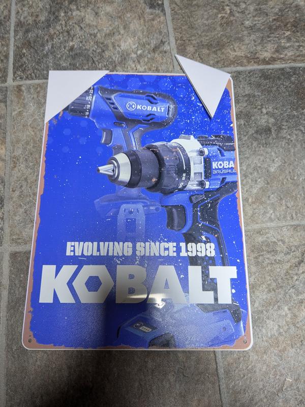 Kobalt Sign 14-in x 10-in Aluminum Information Display Sign 33733PUALG ...