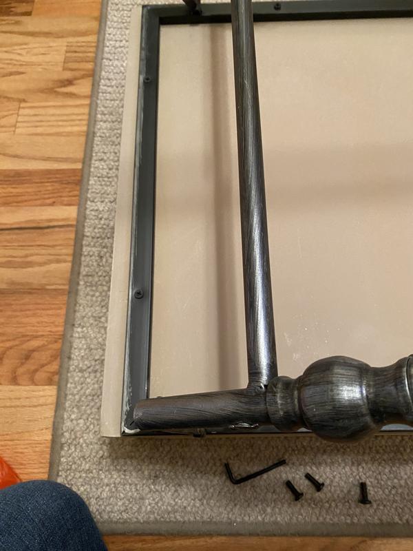 allen + roth Allen + Roth 42-in Brown Pine Writing desk in the Desks ...