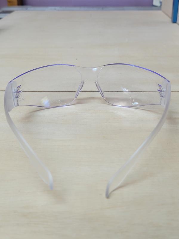 Project Source 6 Pack Clear Anti-scratch Plastic Safety Glasses 54328 ...