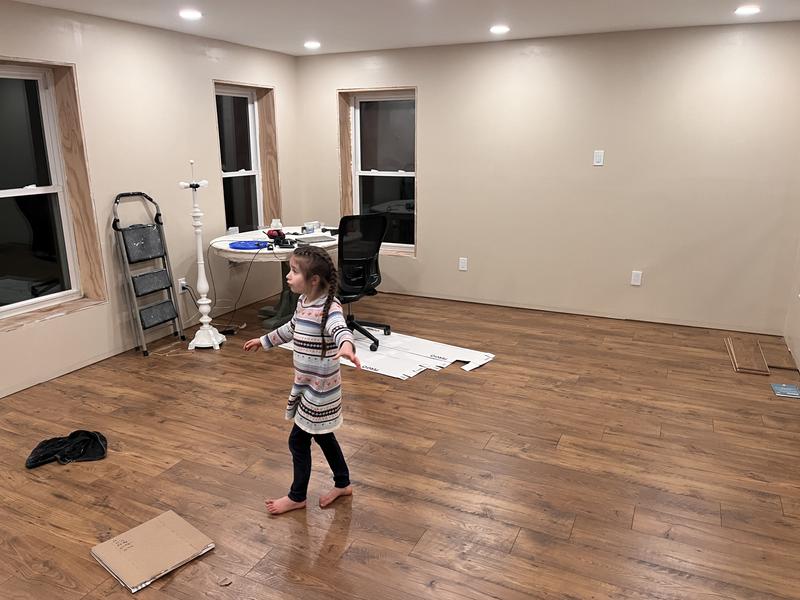 Pergo Portfolio + WetProtect Rustic Amber Chestnut 10-mm T x 7-1/2-in W ...