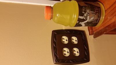 allen + roth Eastview 2-Gang Dark Oil-Rubbed Bronze Metal Indoor Duplex ...