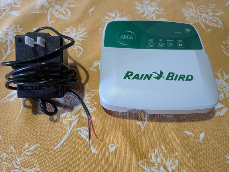 Rain Bird 6-Station Digital Wi-Fi Compatible Smart Irrigation Timer ...