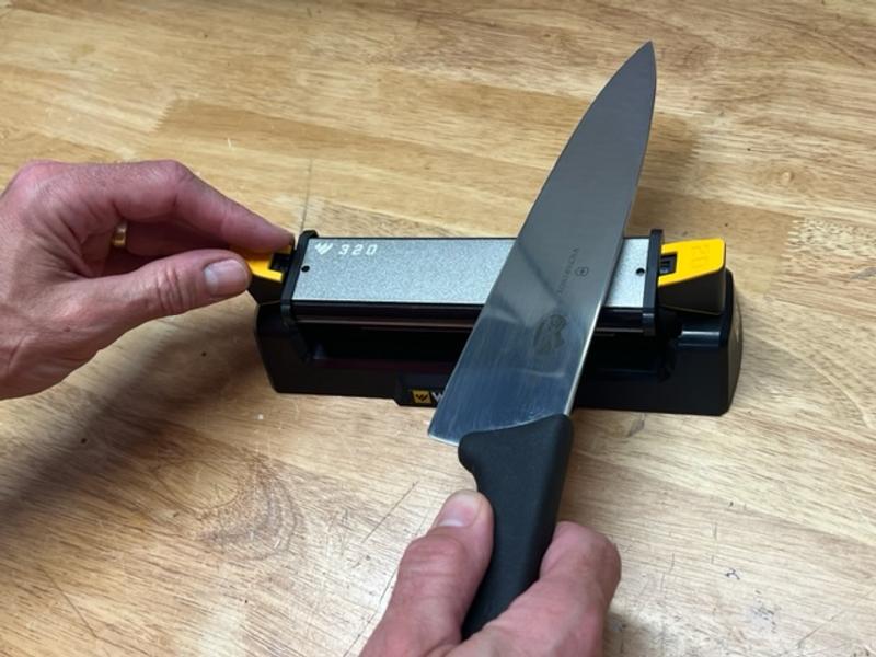 Work Sharp Benchtop Knife Sharpener - Tri-Brasive Stone - Diamond ...