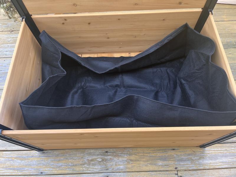 Enclo Privacy Screens Concord 41-in W x 73-in H Wood Planter Box Cedar ...