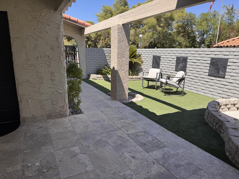 Satori 24-in L x 16-in W x 1-in H Rectangle Coastal Gray Natural Stone ...