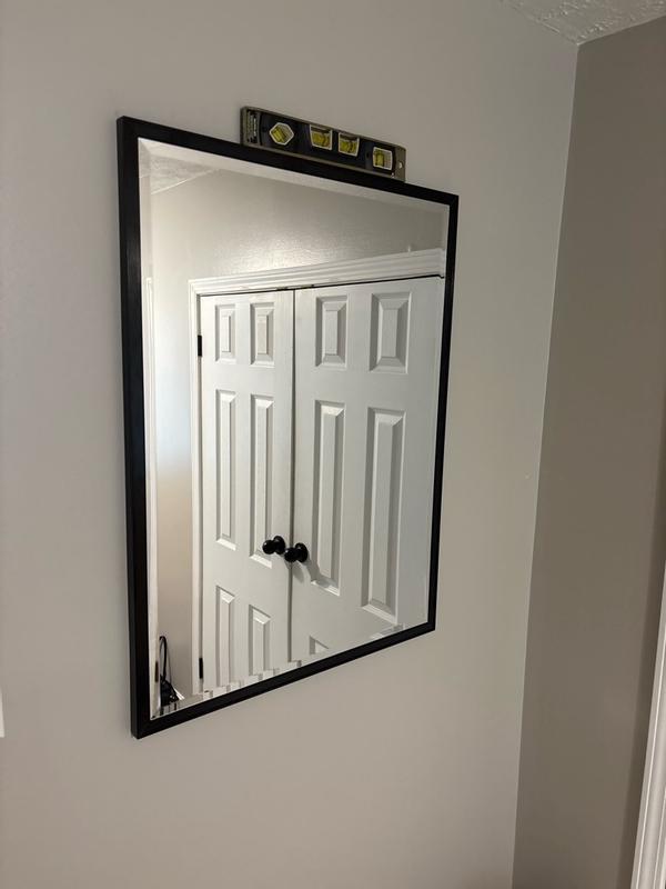 TETOTE Bathroom Mirrors 40x30 inch Beveled Rectangle Bathroom Vanity ...