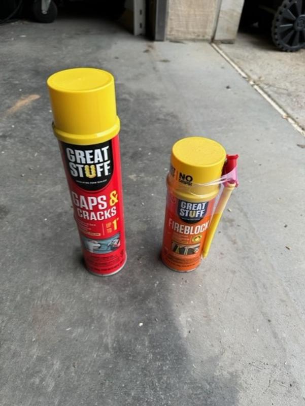 GREAT STUFF Gaps and Cracks 20-oz Straw Indoor/Outdoor Spray Foam ...