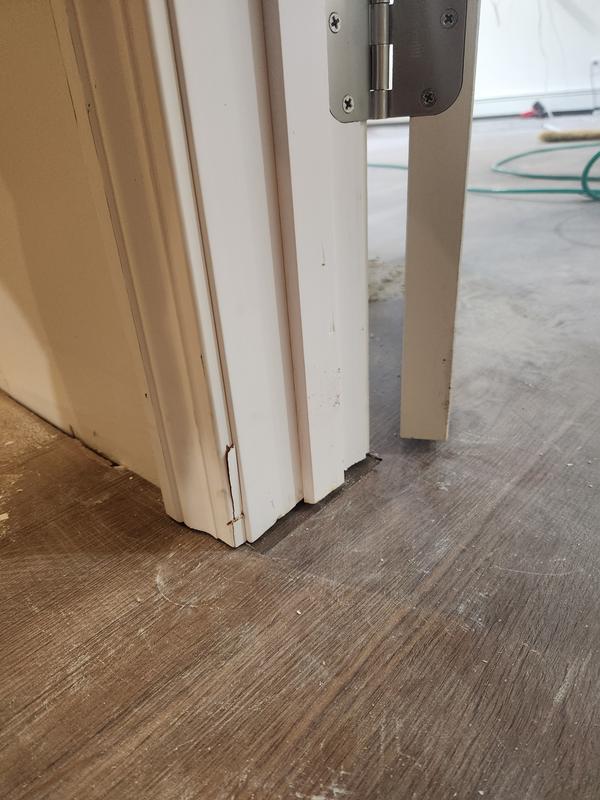 Masonite 60-in x 80-in Primed Hollow Core 6-panel Bi-parting Molded ...
