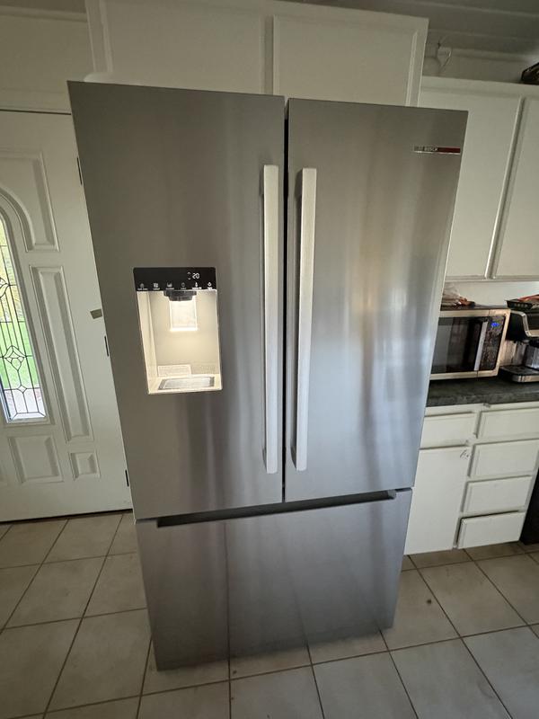 Bosch Fastest Ice Maker Standard-Depth 300 Series 26-cu ft 3 -Door 36 ...