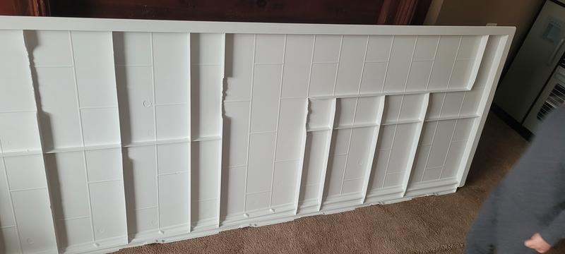 MAAX NexTile 60-in W x 30-in D x 74-in H White 4-Piece Direct To Stud ...