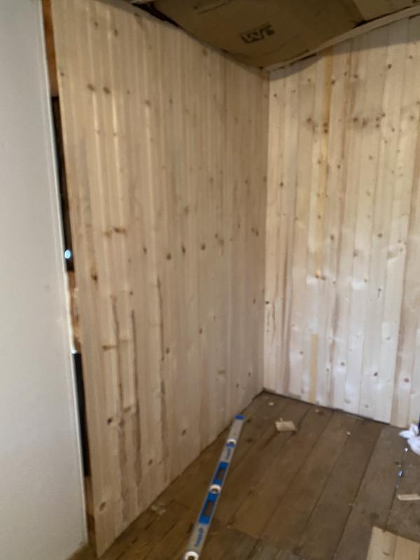 EverTrue Stainable Gold Wood Wall Panel ( in the Wall Panels department ...