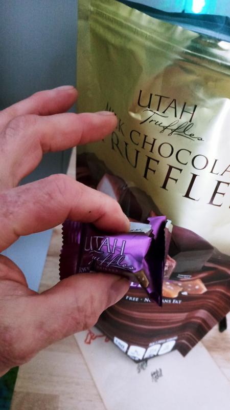 Utah Truffles Utah Milk Chocolate Toffee Truffles 16oz - Handmade with ...