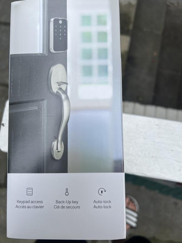 Yale Code Black Suede Electronic Deadbolt with Keypad YED210-NR-BSP at ...