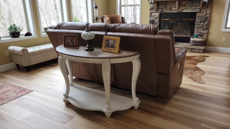 Bruce Forest Rain Calming Tea Hickory 7-7/16-in W x 1/4-in T x Varying ...