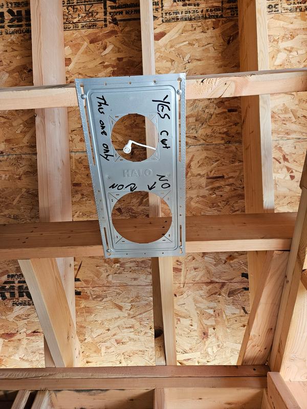 HALO New Construction Airtight Ic 6.25-in LED Recessed Light Housing ...