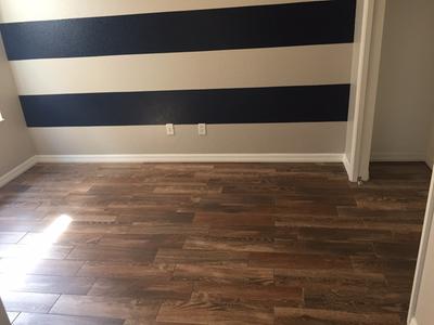 allen + roth Natural Timber Cinnamon 6-in x 24-in Glazed Porcelain Wood ...