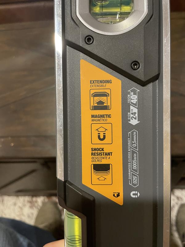 TOUGHBUILT Aluminum 15-in 2 Vial Box Beam Level TB-H2-L-9X at Lowes.com