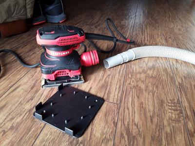 CRAFTSMAN 120 Volts 2-Amp Sheet Corded Sander with Dust Management ...