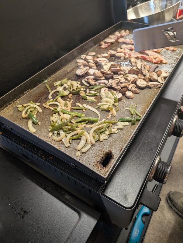 Royal Gourmet Tabletop Gas Griddle with Removable Standing Cart and ...